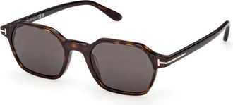 Tom Ford unisex, Accessoires, Brun, Taille: 51 MM Lunettes de soleil Joey
