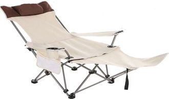 Generic Tragbarer faltbarer Campingstuhl mit Rückenlehne - Leichter Angel- und Picknickstuhl für Büro, Mittagspause, Entspannung, Reisen und Terrasse