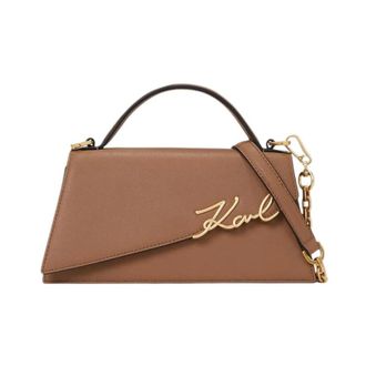 Karl Lagerfeld Femme, Sacs, Brun, Taille: ONE Size Sac à main Ector