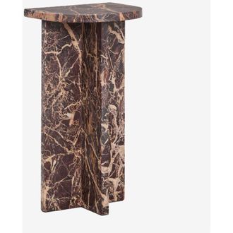 Sklum Beistelltisch aus Naturstein Corwel Roter Marmor Cherry Gold