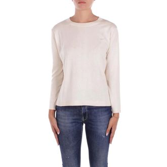 Max Mara Femme, Pulls, Beige, Taille: 42 FR Arca Sweater