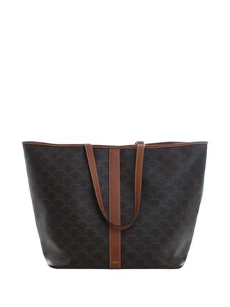 Celine sac cabas Triomphe m&eacute;dium (2019) - Marron