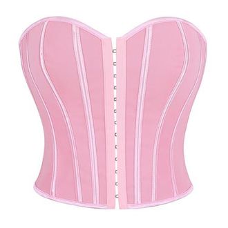 Generic Corset Bustiers Et Corsets Femme Corset Ceinture Violet Orange Pirate Vintage Blanc Mariage Bustier Sexy &Eacute;rotique Robe Fonc&eacute; Purple R&eacute;glable Top Dente