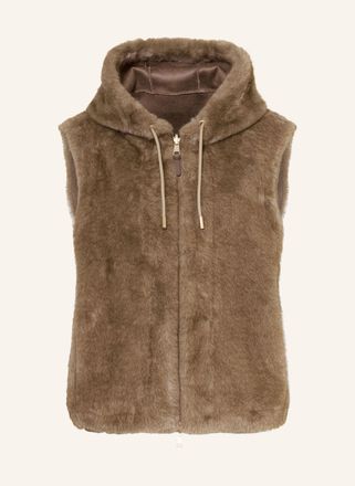 Mabrun Mabrun Kunstfell-Weste Fantasy beige