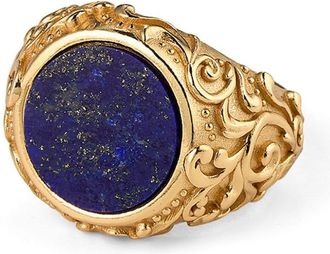 Emanuele Bicocchi Chevalier Ring mit Stein - Gold