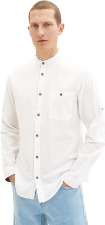 Tom Tailor Herren 1036214 Hemd, 10332 - Off White, XXL