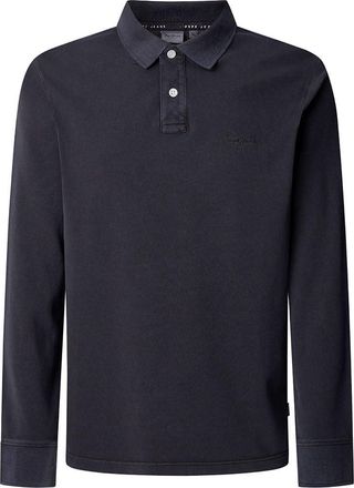 Pepe Jeans London Herren New Oliver Gd Ls Poloshirt, Schwarz, XXL