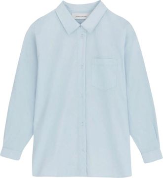 Skall Studio Femme, Blouses et Chemises, Bleu, Taille: 40 FR Edgar Oversize Shirt