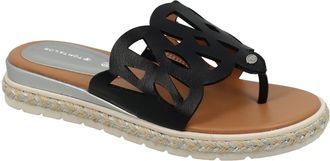 Tom Tailor Tom Tailor Damen 3293704 Sandale, Navy, 39 EU