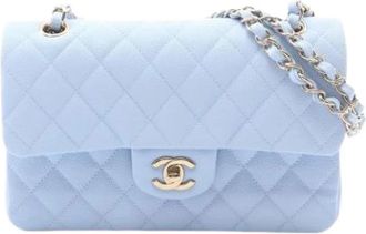 Chanel Sac bandouli&egrave;re vintage Pre-owned - Femme - Pre-owned - Bleu - Taille: ONE Size