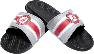 Foco Herren NCAA College Team Logo Sport Legacy Stripe Slide Sandalen