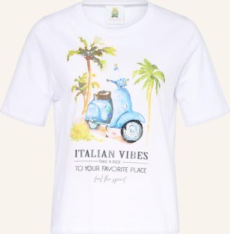 Princess Goes Hollywood Princess Goes Hollywood T-Shirt Mit Schmucksteinen weiss
