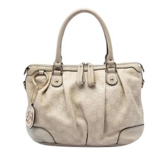 Gucci Sac Sukey Pre-owned - Femme - Pre-owned - Beige - Taille: ONE Size
