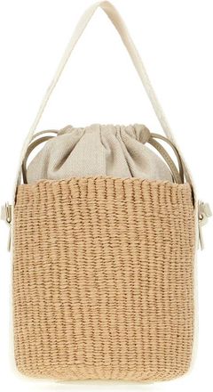 Chloé Femme, Sacs, Beige, Taille: ONE Size Woody Basket Bag