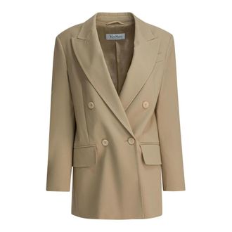 Max Mara Olimpia Blazer - - Jackets - Damen - Beige - 2XS