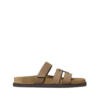 Tory Burch Double Strap Slides - - Shoes - Damen - Beige - 36 EU
