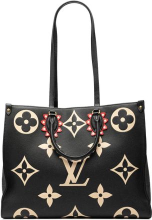 Louis Vuitton Hobo Bags - Monogram Empreinte Giant Crafty Onthego GM - Gr. unisize - in Schwarz - f&uuml;r Damen