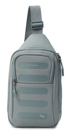 Hedgren Unisex Sling Bag + RFID, Grau-gr&uuml;n
