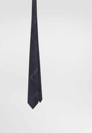 Dolce & Gabbana Krawatte Aus Twill Mit Streifenprint - Mann Krawatten Und Einstecktuch Pz