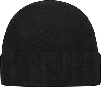Drumohr Homme, Accessoires, Noir, Taille: 46 CM Bonnet en cachemire