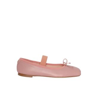 Dolce & Gabbana Femme, Chaussures, Rose, Taille: 34 EU Ballerines en cuir Nappa
