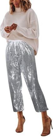 Generic Legging Chaud Femme Enceinte Haute L&eacute;ger Classique Coupe Paper Strass Couleur Sequin D&eacute;but Aladin &Eacute;pais Effiloch&eacute; Skate Velo Liquidation Serr&eacute; Legging