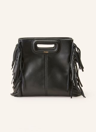 Maje Umh&auml;ngetasche schwarz