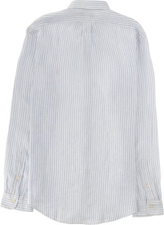 Polo Ralph Lauren Logo-Embroidered Linen Shirt - White