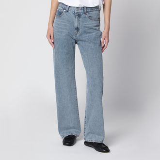 Dunst Essential hellblaue Baumwolljeans mit geradem Bein