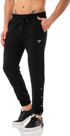 Red Bridge Jogginghose mit Druckkn&ouml;pfen Sportlicher Look mit schmaler Passform