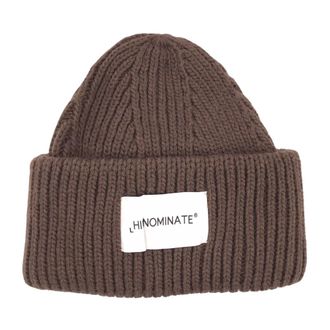 Hinnominate Gerippte Strickm&uuml;tze - - Accessories - Damen - Braun - ONE SIZE