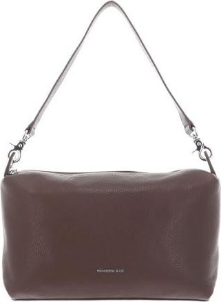 Mandarina Duck Cuir sac &agrave; &eacute;paule bandouli&egrave;re Mellow Leather Shoulder Milk Chocolate brun