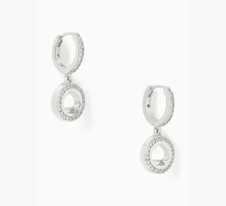 Kate Spade New York Spot The Spade Kleine Creolen Mit Pav&eacute;