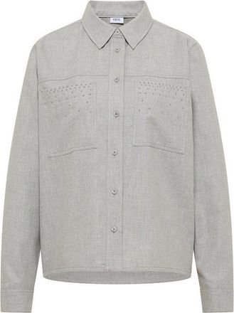 Cecil Langarmbluse Flanell Blouse