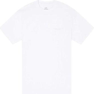 A|X Armani Exchange Regular Fit T-Shirt mit Logo - - Tops - Herren - Wei&szlig; - 2XL
