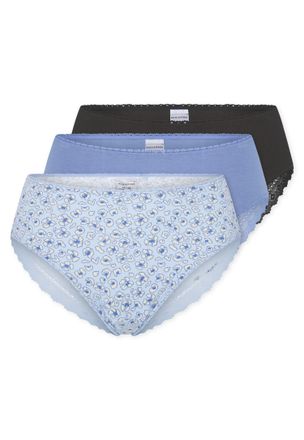 Schiesser Brasilslip SCHIESSER Modern Multipacks, Damen, Gr. 38, 918, sonstiges, Single Jersey, Obermaterial: 95% Baumwolle, 5% Elasthan, k&ouml;rpernah, Unterhosen,