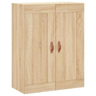 vidaXL Mobile A Parete Rovere Sonoma 69,5x34x90 Cm Legno Multistrato - Vidaxl