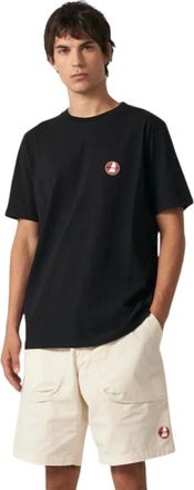 Murphy & Nye Homme, Tops, Noir, Taille: L Challanger T-shirt