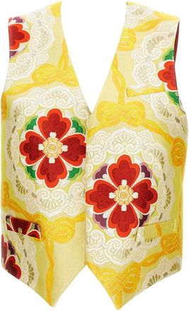 Irié Weste mit Muster - Gelb