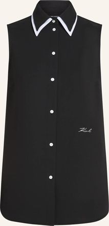 Karl Lagerfeld Bluse schwarz