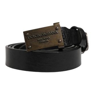 Dolce & Gabbana Homme, Accessoires, Noir, Taille: 100 CM Gorgeous Belt