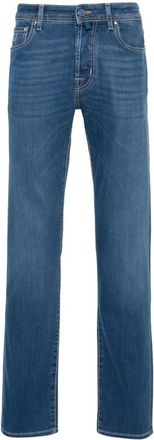 Jacob Cohen Homme, Jeans, Bleu, Taille: W36 Bard Jean Slim-Fit Taille Moyenne