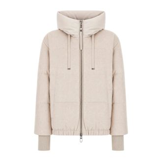 Duno Balloon Prato Mestre Daunenjacke - - Jackets - Damen - Beige - S