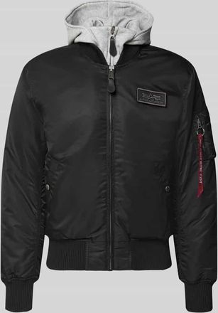 Alpha Industries Bomberjacke mit Rei&szlig;verschlusstasche am &Auml;rmel