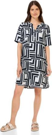 Cecil B144438 Robe, Bleu Universel, XL Femmes