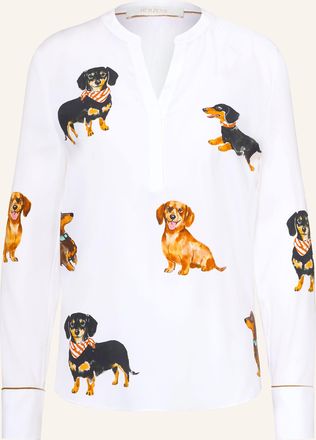 Herzen&rsquo;s Angelegenheit Herzens Blusenshirt Mit Seide weiss