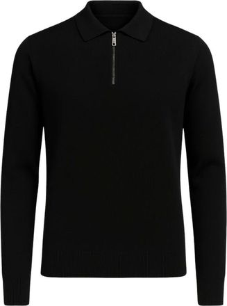 Paolo Pecora Herren, Strickwaren, Schwarzk, MGr&ouml;&szlig;e