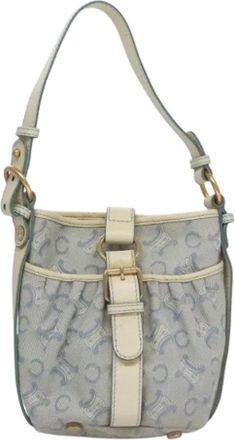 Celine Pre-owned Toile sacs-celine - Femme - Pre-owned - Bleu - Taille: ONE Size