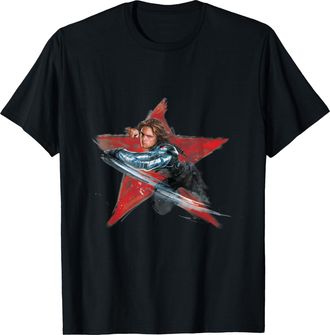 MARVEL Avengers Bucky Barnes Winter Soldier T-Shirt