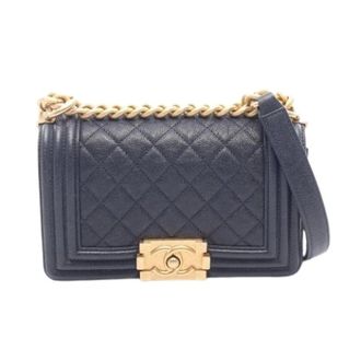Chanel Pre-owned Boy Shoulder Bag - Femme - Pre-owned - Bleu - Taille: ONE Size